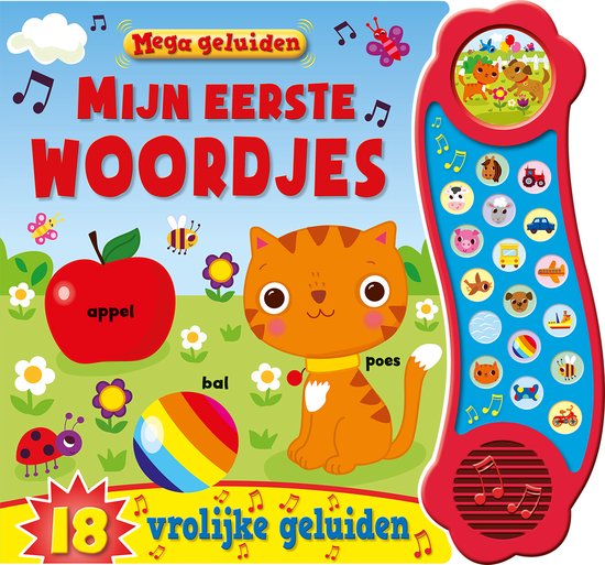 Mega geluiden - Geluidenboek Mijn eerste woordjes, Onbekend | 9789036642286 | Boeken | bol