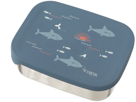 Fresk Lunchbox voor kinderen – Brooddoos – Broodtrommel Jongen – RVS ...