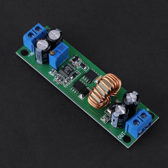 DC-DC Buck Step Down Converter 6.5V-60V naar 1.25-30V 10A voor lithium ...