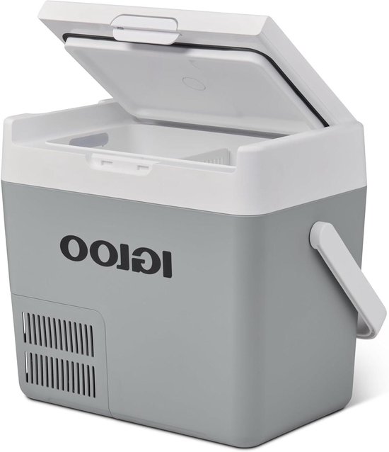 18 liter Compressor-koelbox 12/24 V en 230 V mini-koelkast -18 °C tot 20 °C voor auto... | bol