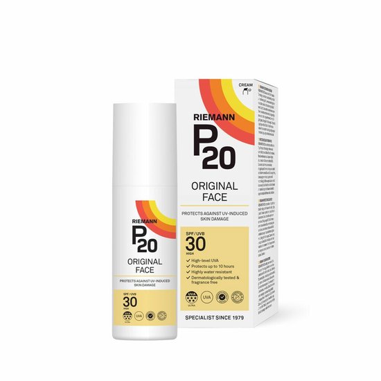 2x P20 Original Face Cream SPF 30 50 gr | bol