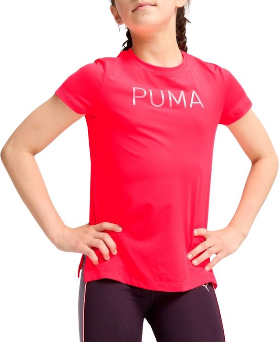 Puma Fit Shirt Meisjes - Maat 116 | bol