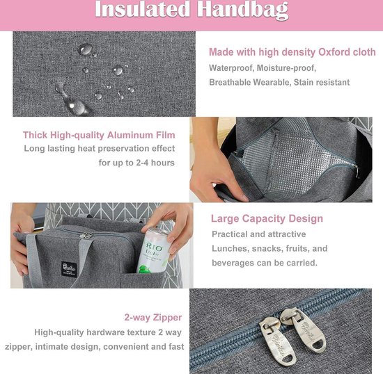 Waterproof Bento Box 2-Ply 920 ml Cake Box - Insulated Lunch Box for ...