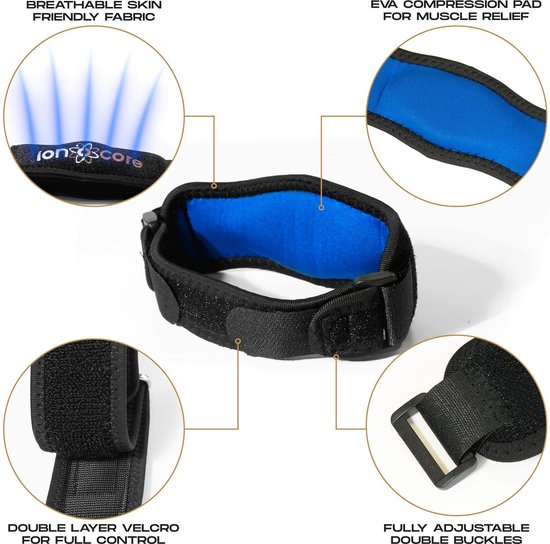 Elbow Bandage with EVA Compression Pad - Fully Adjustable and Very ...