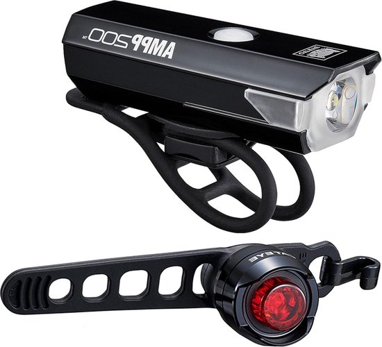 200 Lumen Bike Light Set - Voor- en Achterverlichting met AMPP Orb | bol