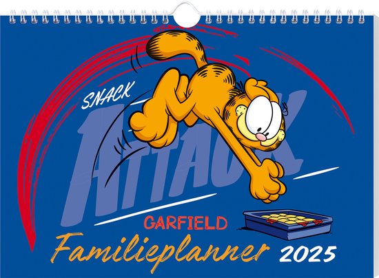 Garfield familieplanner - 2025 | bol