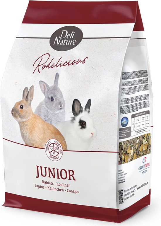 Deli Nature Rodelicious Junior Konijnen 2,5 kg | bol