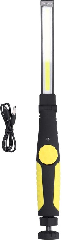 Portable Emergency Lighting Flashlight - Rechargeable Magnetic COB LED ...