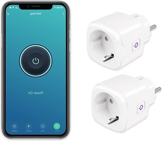 WLAN Smart Plug Socket for Amazon Alexa Google Home Consumption ...