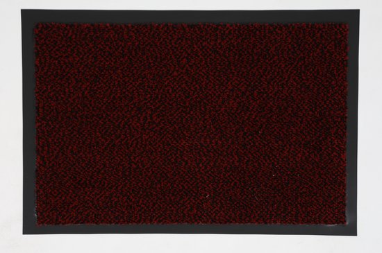Ikado Droogloopmat rood - 120 x 180 cm | bol