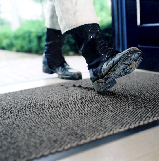 Vuilvangmat antraciet 120 x 180 cm - voor binnen en buiten gebruik ...