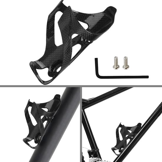 NORDIVAR® - Premium Fiets Flessenhouder, Lichte en Stevige Carbon ...