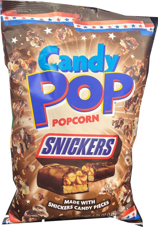 Candy Popcorn Snickers - 149g | bol