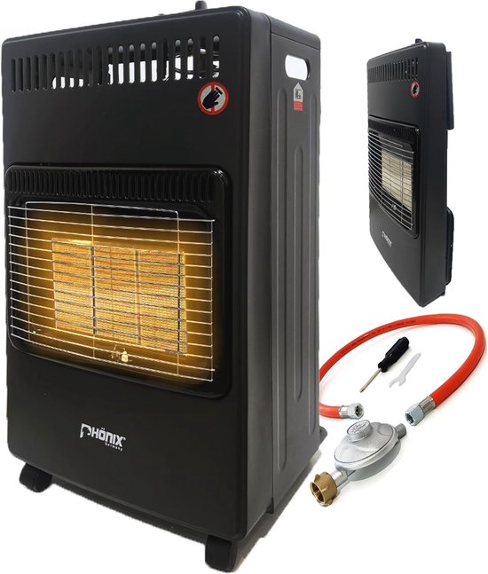 Keramische gaskachel 4,2 kW voor snelle en efficiënte verwarming - incl ...