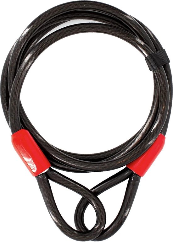 Kettingslot staalkabel lussen 2 m x Ø 10 mm - kunststof coating ...