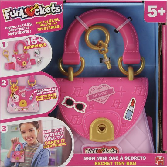 Jumbo FunLockets Mini Tasje - Tiny Bag - Tasje met Geheime Vakjes | bol
