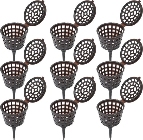 Fertilizer Baskets Mesh Basket Succulent Orchid Bonsai Feeding Cups ...