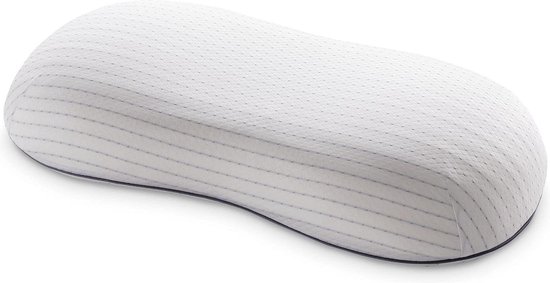Hoogte verstelbaar traagschuim nekkussen - orthopedisch en zacht - slaapkussen met... | bol
