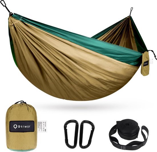 Hangmat - Outdoor hangmat - Ultralichte reiskampeerhangmat - 300 kg ...