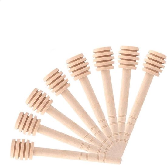 Huishoudelijk hout draagbare mini jam honing dipper pot dispenser - 50 ...