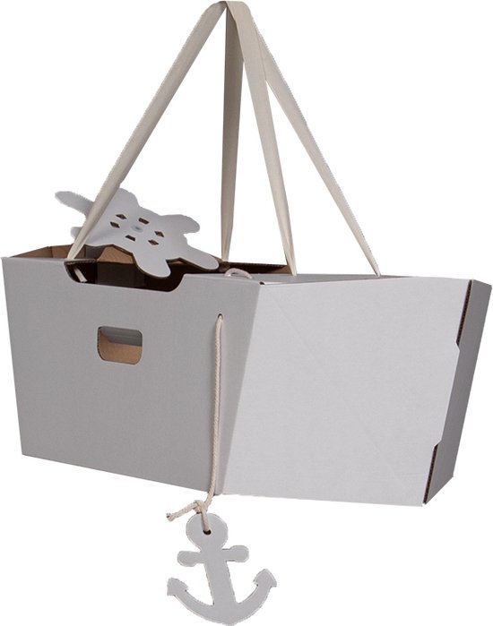 Mister Tody DIY Color-In Kartonnen Boot MT-BT0005 | bol.com