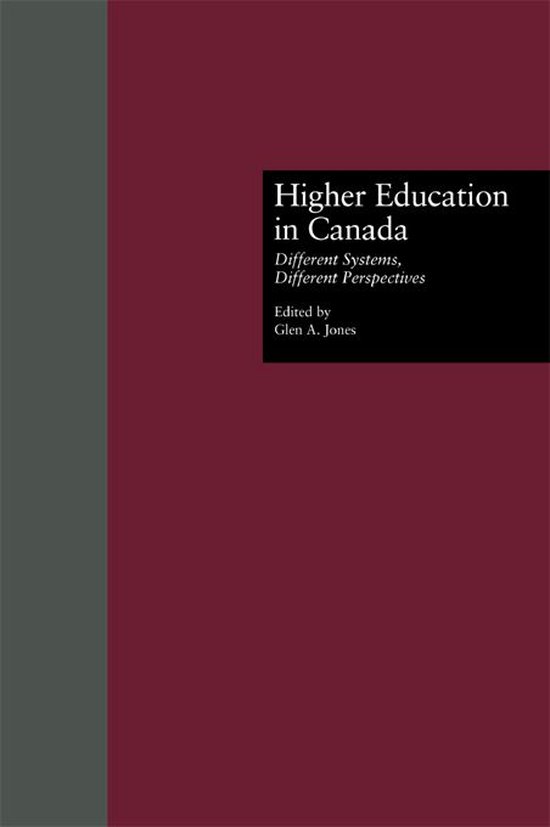 Higher Education in Canada (ebook), Glen A. Jones | 9781136601217 ...