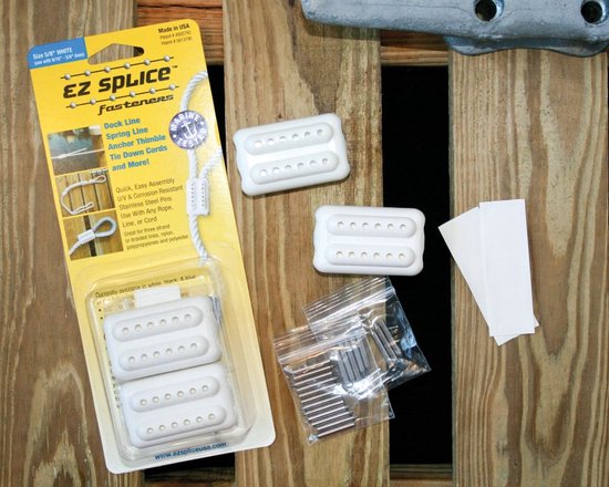 EZ Splice - ankerkit- touwsplitser zwart of wit | bol