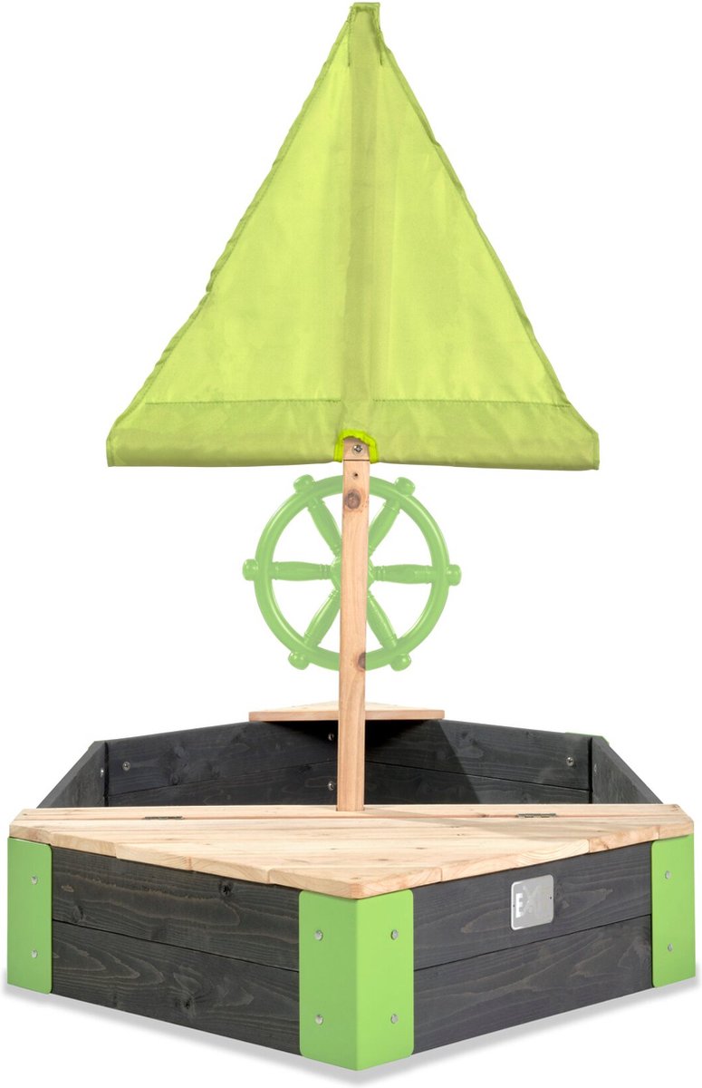 EXIT Aksent houten zandbak boot 190x90cm | bol.com