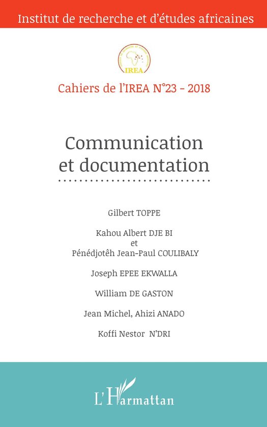 Communication et documentation (ebook), Collectif | 9782336857329 ...
