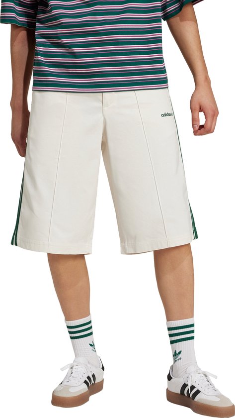 adidas Originals '80s Loose Buttoned 3-Stripes 11-inch Bermuda Short ...