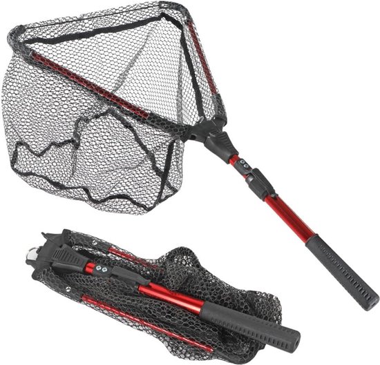 Telescoop Schepnet voor Vissen - Opvouwbaar Visnet met Antislip ...