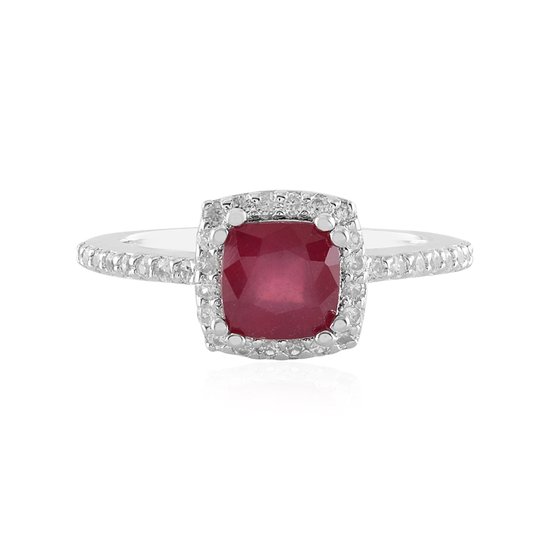 Cavill Berlin - Zilveren Ring - Bemainty Robijn - 925 Sterling Zilver ...