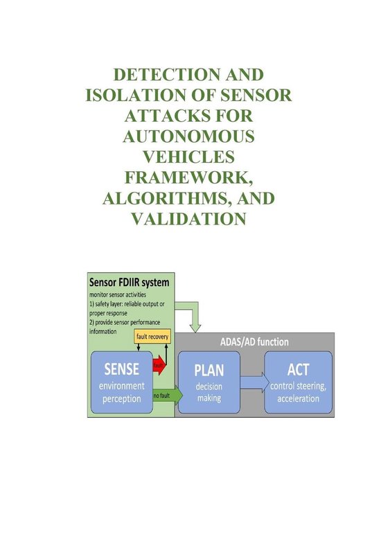 1 1 Detection And Isolation Of Sensor Attacks For Autonomous Vehicles