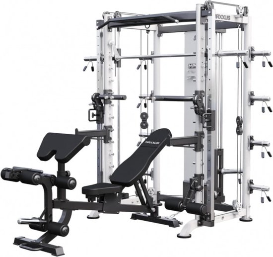 MAXXUS Multipress PRO - Krachtstation - Smith Machine - Met Fitnessbank ...