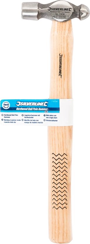 Silverline 719794 Bolhamer - Hardhouten schacht - 227gr | bol