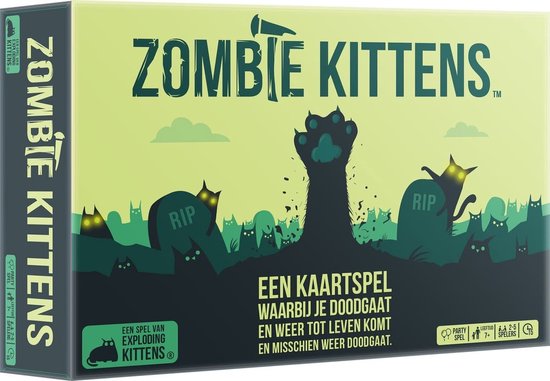 Zombie Kittens Kaartspel | bol