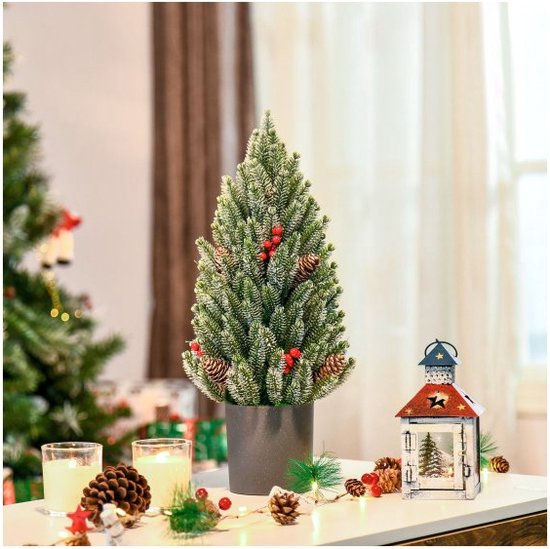 Zaza Home Artificial Christmas Tree Tafel-christboom 170 Takken met ...