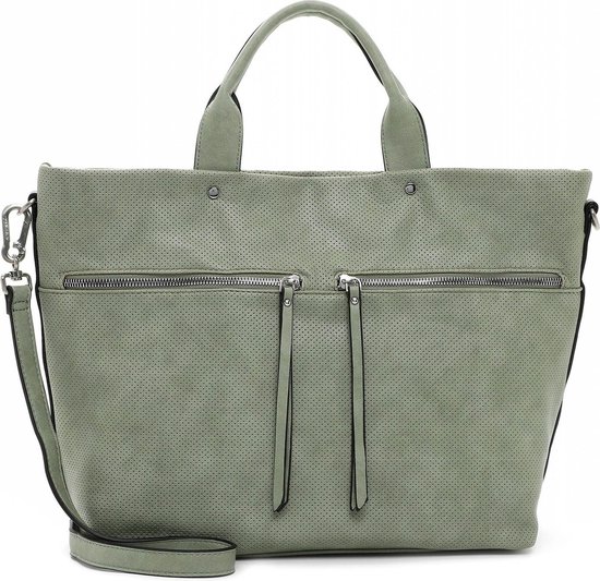 SURI FREY Shopper Schoudertas Chessy Cityshopper Khaki Groene | bol