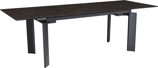 Rootz Large Dining Room Table - Modern Dining Table - Extendable Dining ...