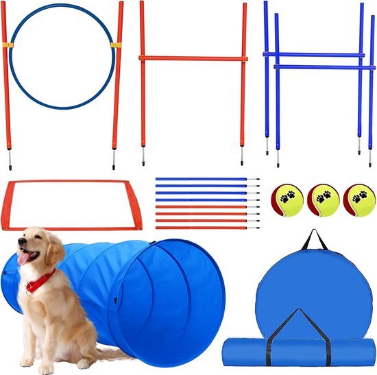 Agility Voor De Hond - Agility Set - Agility Hond - Behendigheid Hond ...