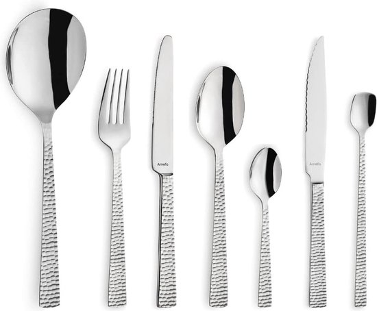 Felicity 42-delige bestekset - luxe bestek voor 6 personen - modern ...