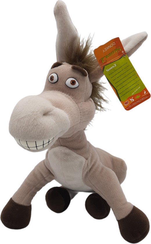 Shrek - Donkey - Knuffel - Ezel - Pluche - 30 cm | bol