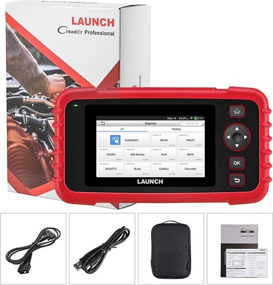 Launch - OBD2-scanner - Diagnosecomputer - Slimme diagnosetool ...