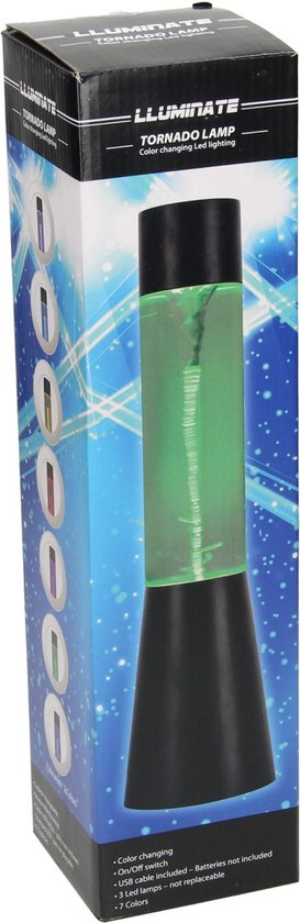 LED lamp tornado multicolor 33cm sfeerverlichting speelgoed. | bol