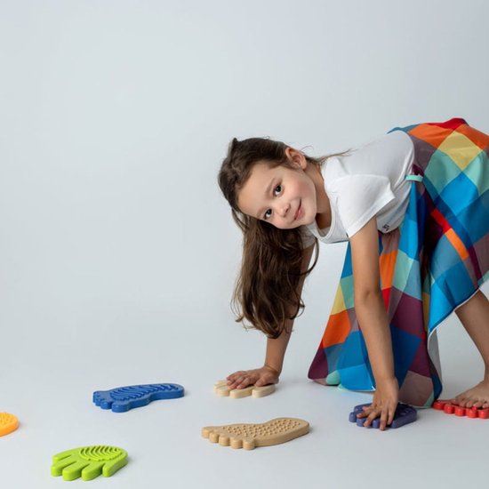 Sevira Kids - Montessori sensorisch parcours spel – handen en voeten | bol