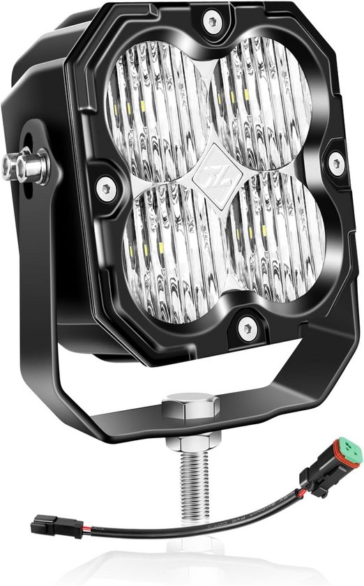 Krachtige 4.3 Inch LED Werklamp Tractor Schijnwerper 30W 12V/24V ...