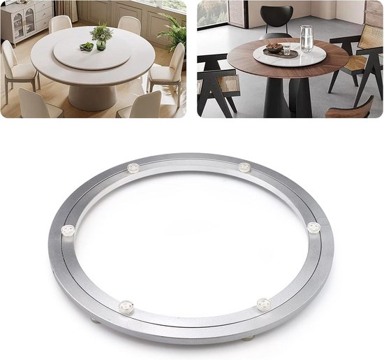 Draaibare Tafelplateau Onderstel 30cm - Soepele en Stille Lazy Susan ...