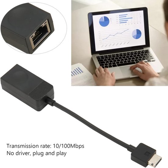 Ethernet Adapter - 10/100Mbps - Netwerkadapter voor Thinkpad X280 ...