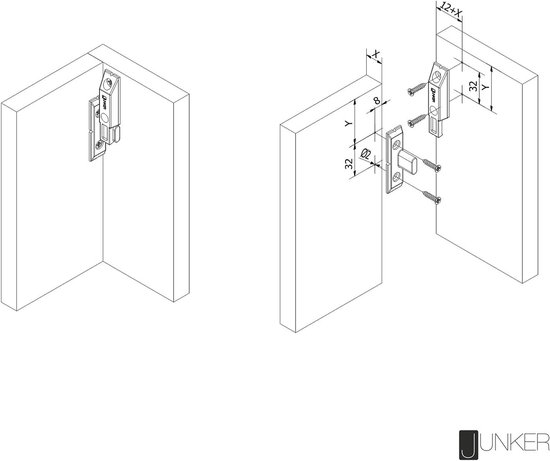 Hangende Fittingen - Paneel Verbinding - Meubel Montage - Verborgen ...