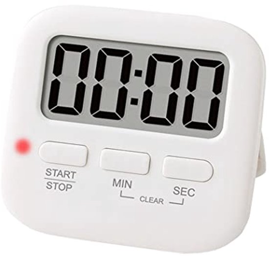 Digitale Keukentimer met Groot Display en Luid Alarm - Stopwatch met ...